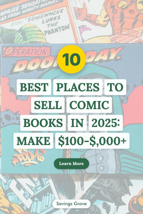 10 Best Places to Sell Comic Books in 2025: Make $100-$10,000 ...